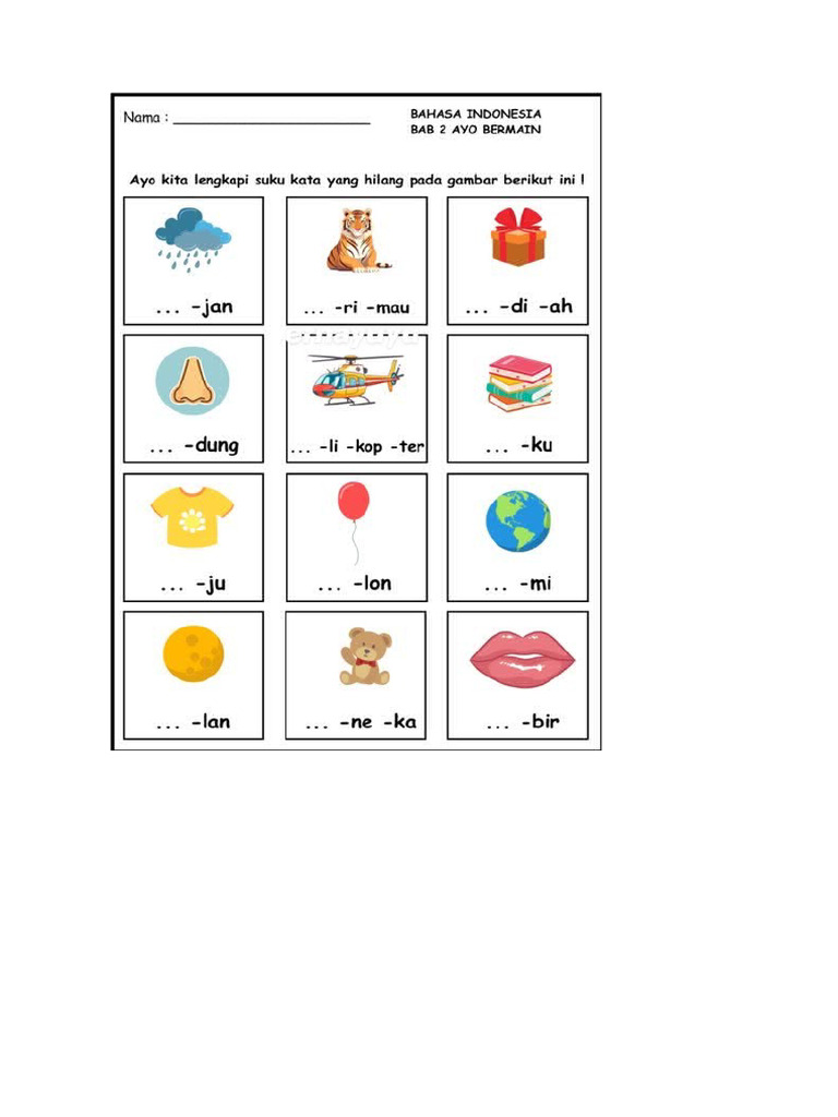 PR B Indo Ayok Membaca | PDF