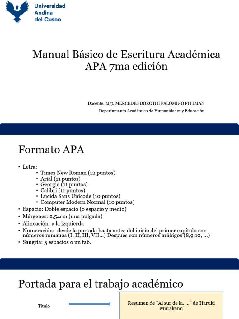 Normas Apa Ppt | PDF