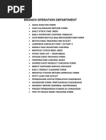 Cashing Up Sheet | PDF