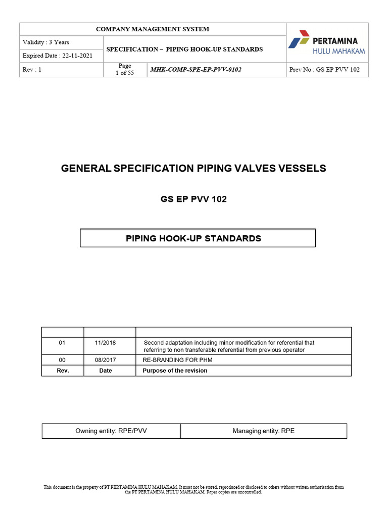 MHK Comp Spe Ep PVV 0102 | PDF | Pressure Measurement | Valve