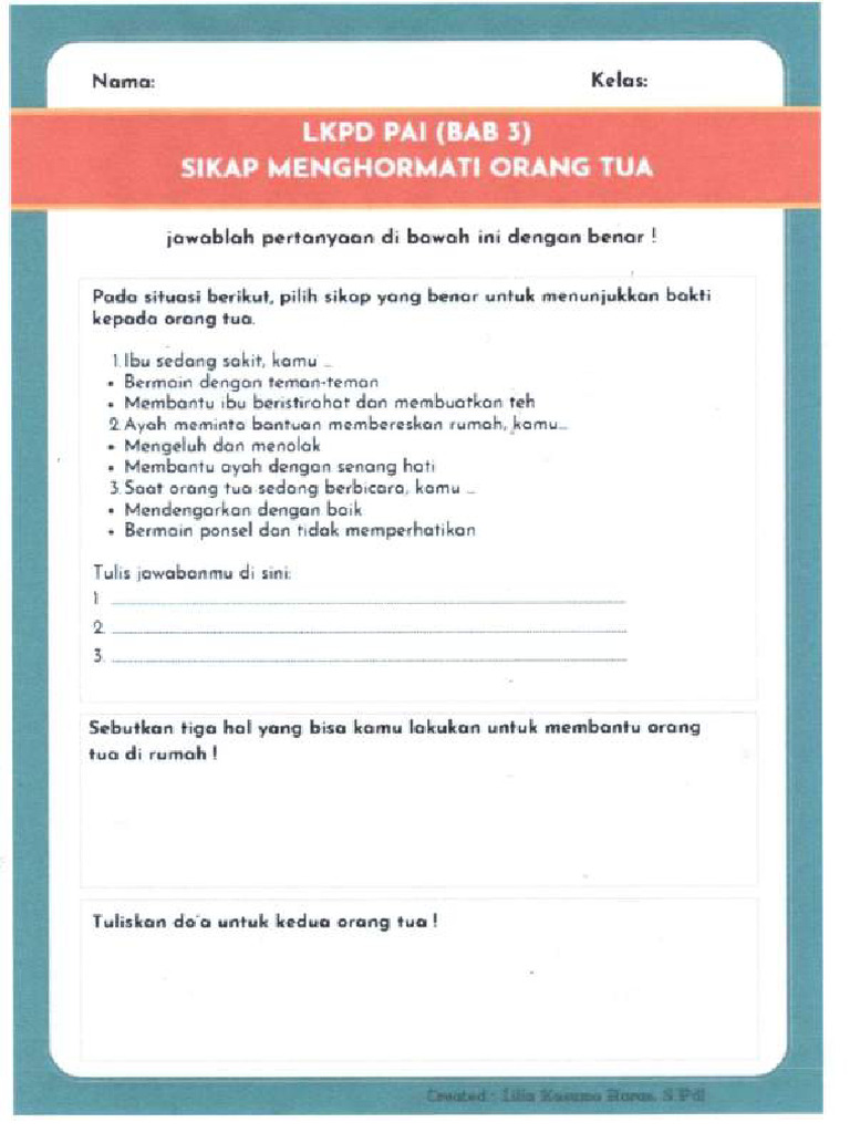 LKPD Kelas 3_compressed | PDF