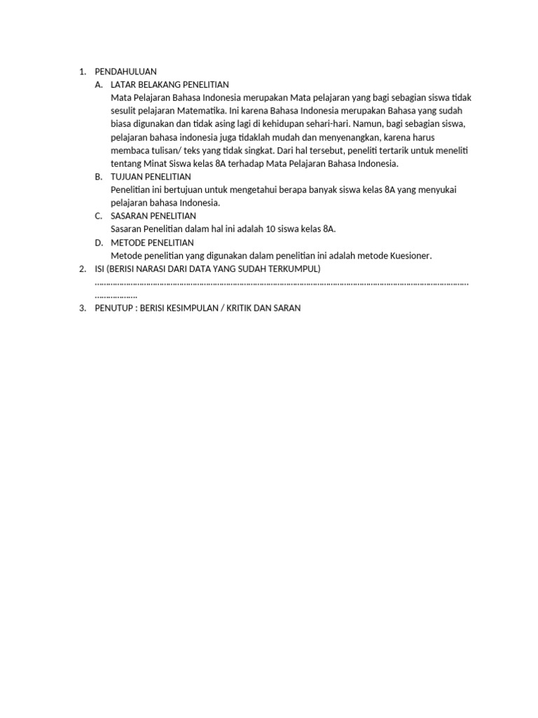 Contoh Penulisan Artikel Ilmiah Populer | PDF