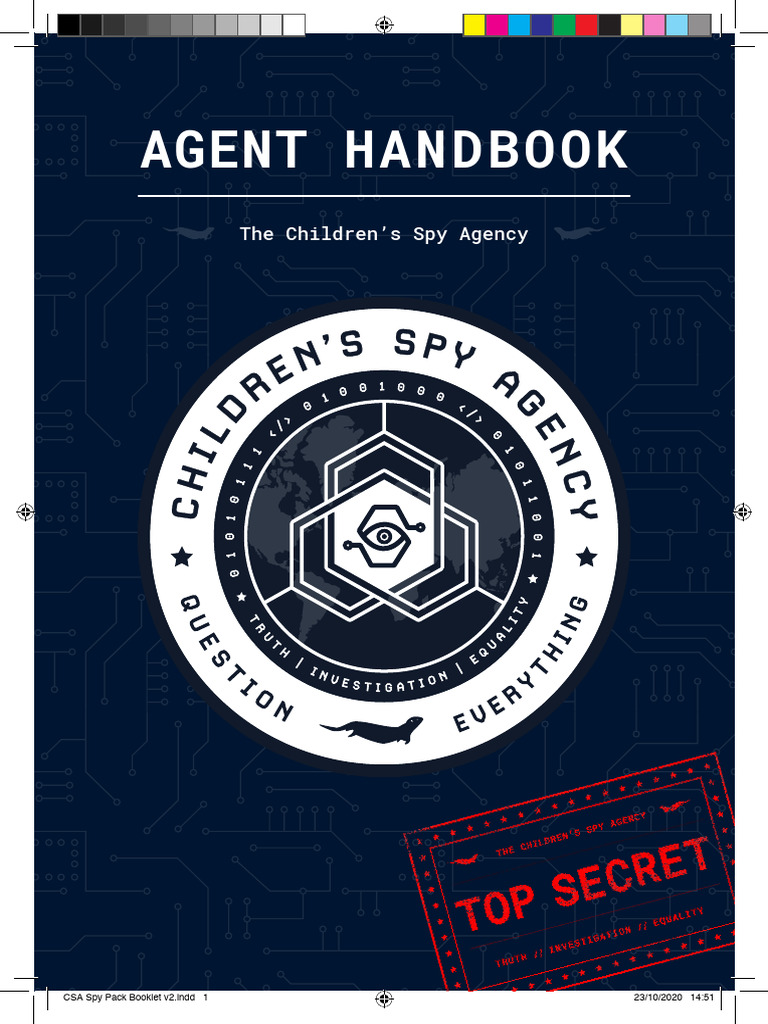 Children's Spy Agency Handbook | PDF | Encryption | Classified Information