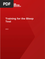 Beep Test Table | PDF