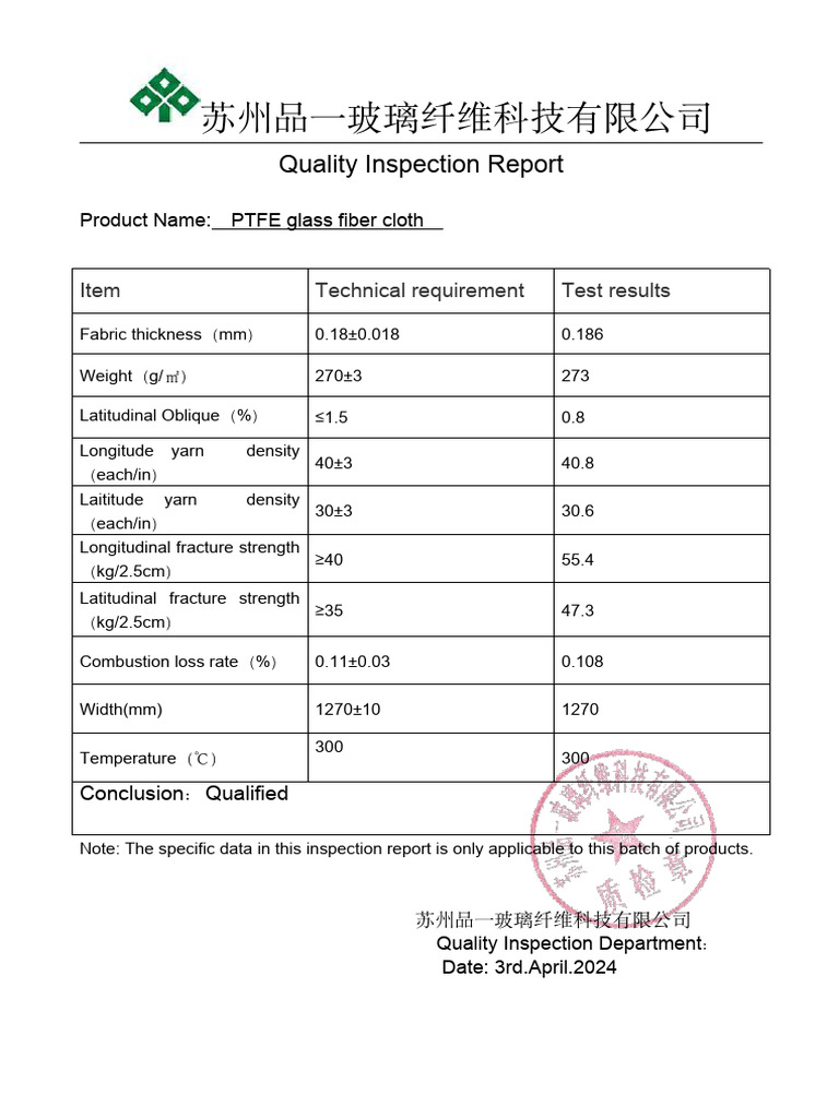 02 PTFE Cloth | PDF