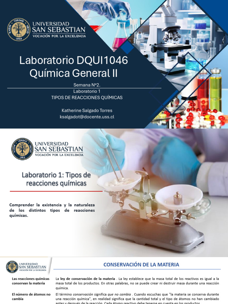 LABORATORIO 1 DQUI10466 - TIPOS DE REACCIONES QU%C3%8DMICAS - NRC18065 ...