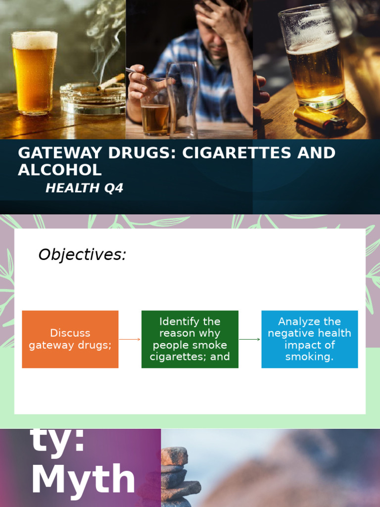 Gateway Drugs: Cigarettes and Alcohol Risks | PDF | Cigarette | Smoking