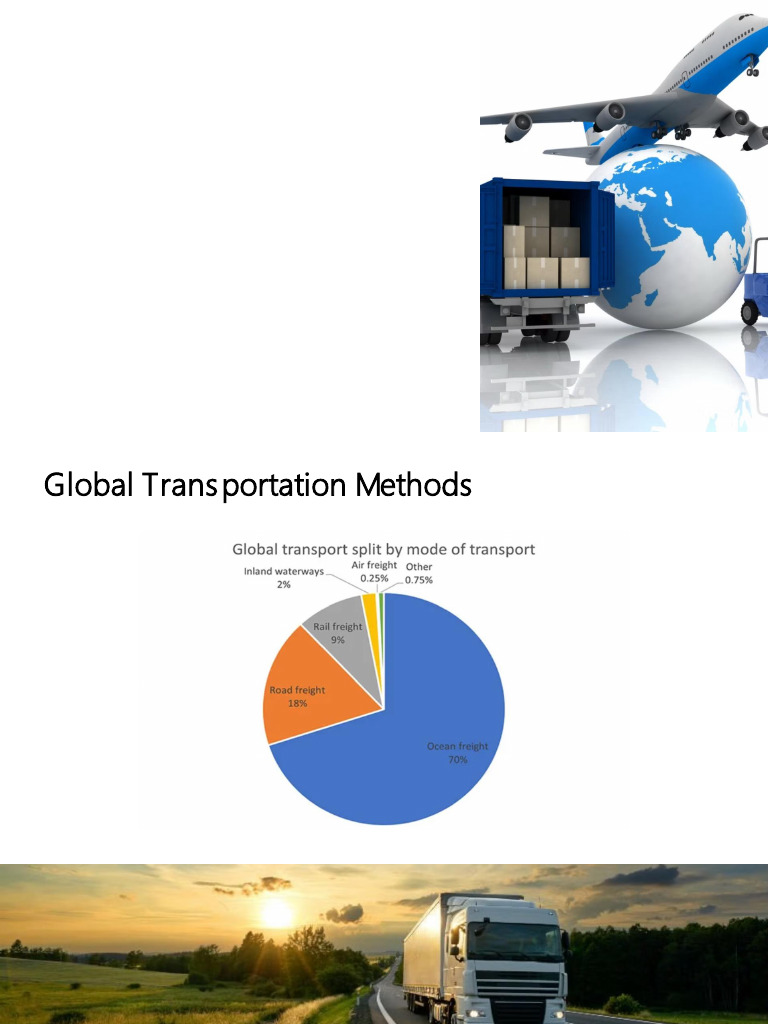 Road and Waterway Transportation Methods | PDF | Transport | Cargo