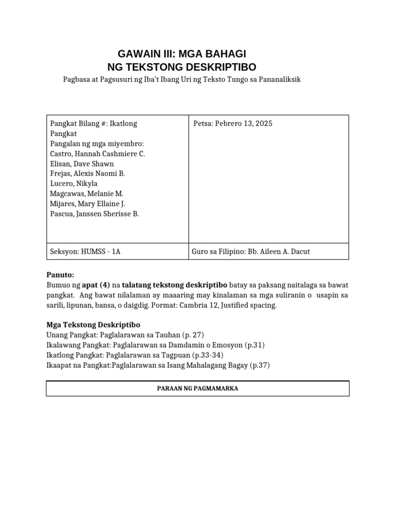 Gawain Iii - Pangkat Iii | PDF