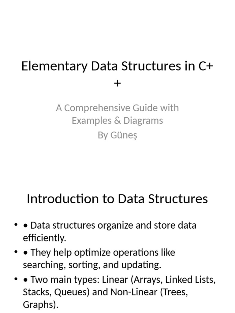Final_Elementary_Data_Structures_C++ (1) | PDF