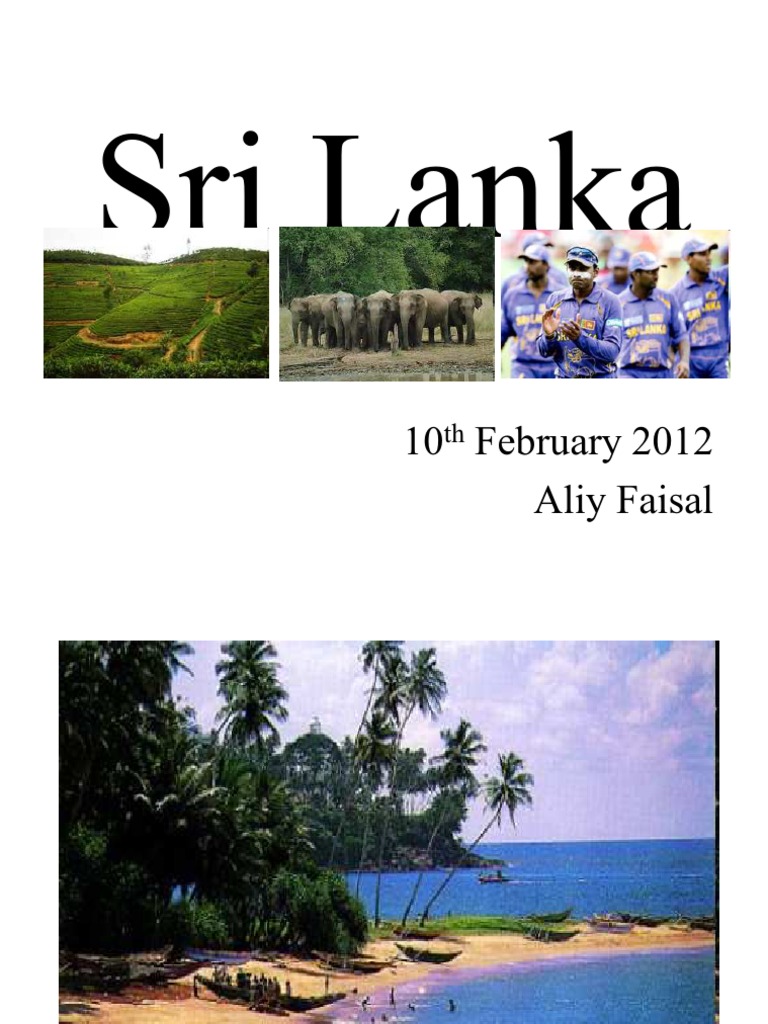 Sri Lanka - Presentation | PDF