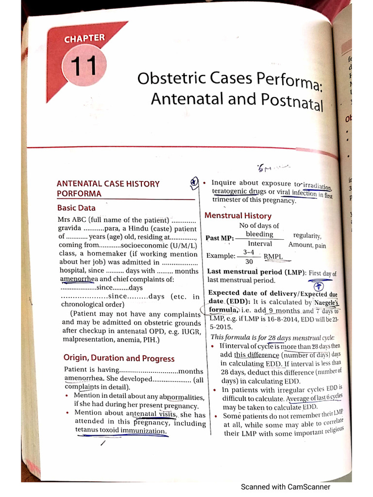OBGY History Taking | PDF