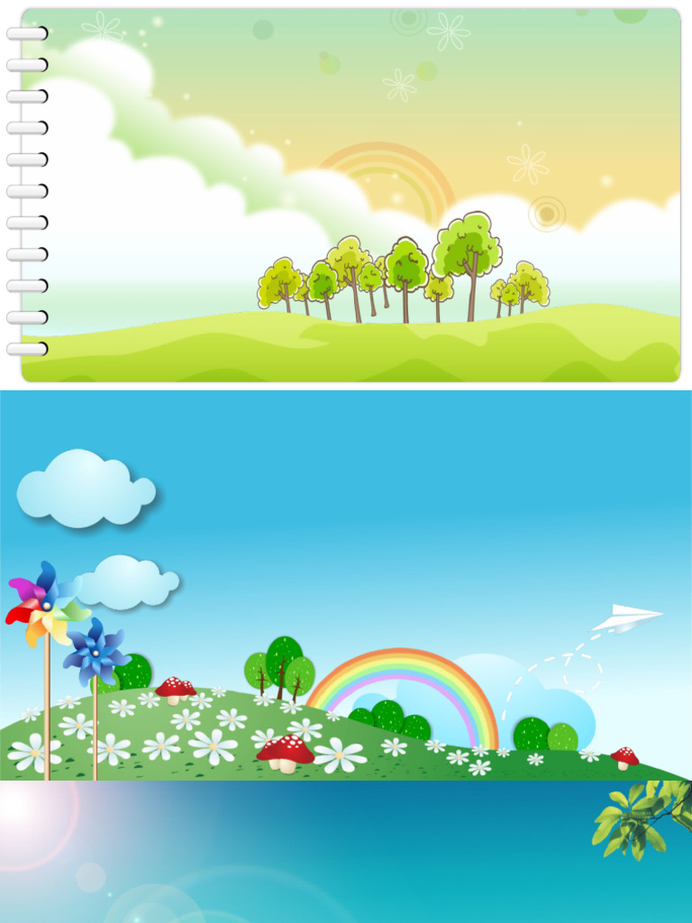 Cartoon Style PPT Background Images | PDF