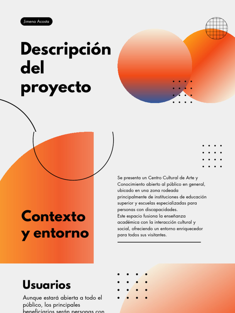 Descripcion Del Proyecto Jimena A | PDF