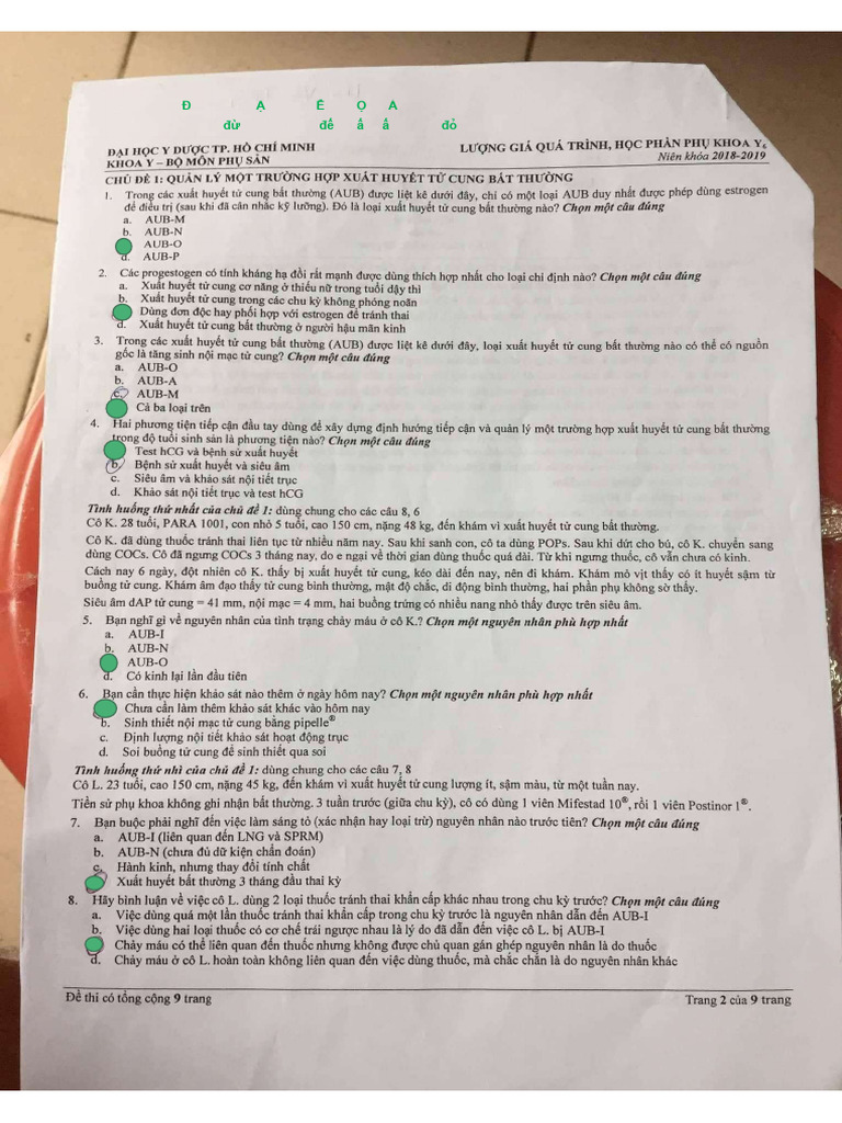 GI A K Y13 HK1 (Đã Check) | PDF