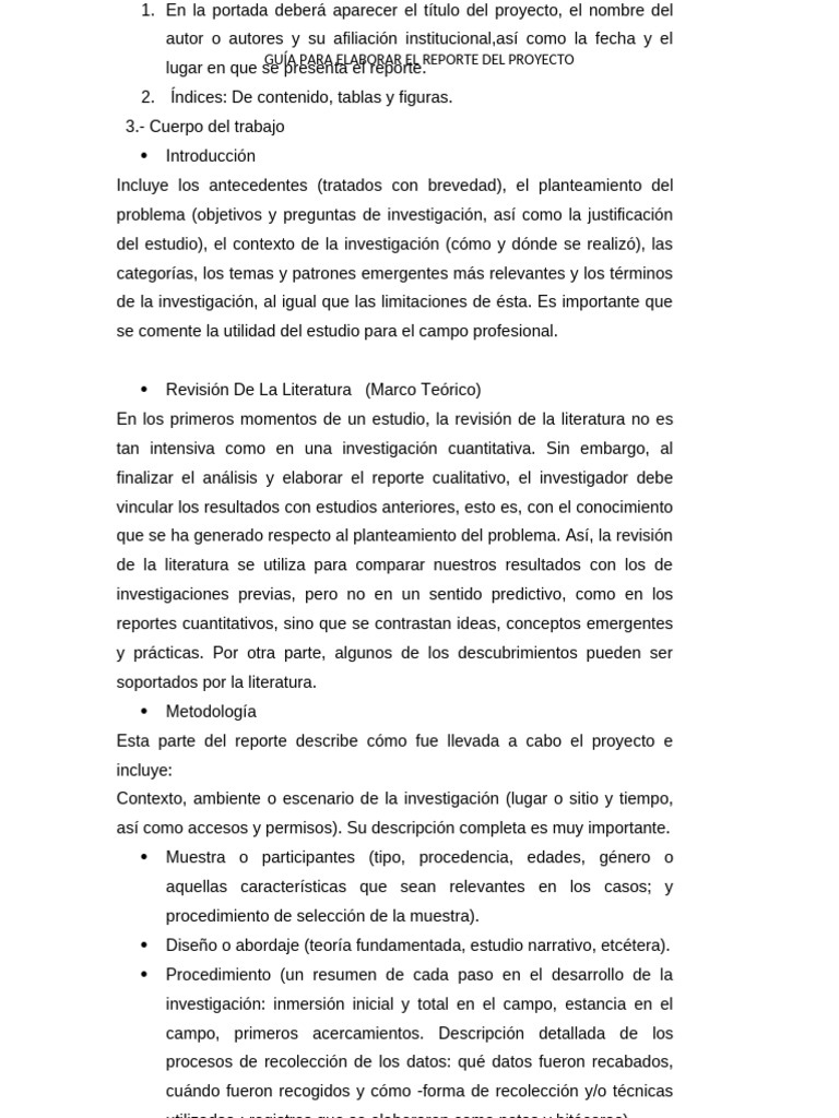 Reporte de Investigacion | PDF