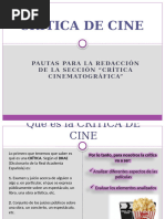 Ejemplos de Reseñas Cinematográficas | PDF | Ficción general