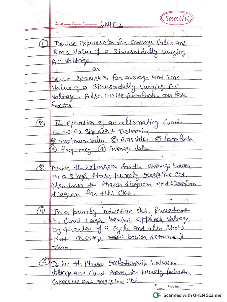 Unit 2 Aktu Question Bank | PDF