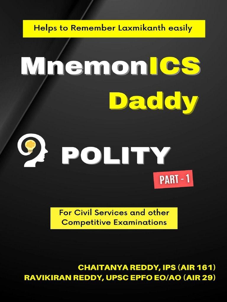 MnemonICS Daddy Polity Sample | PDF | Detention (Imprisonment) | Public Law