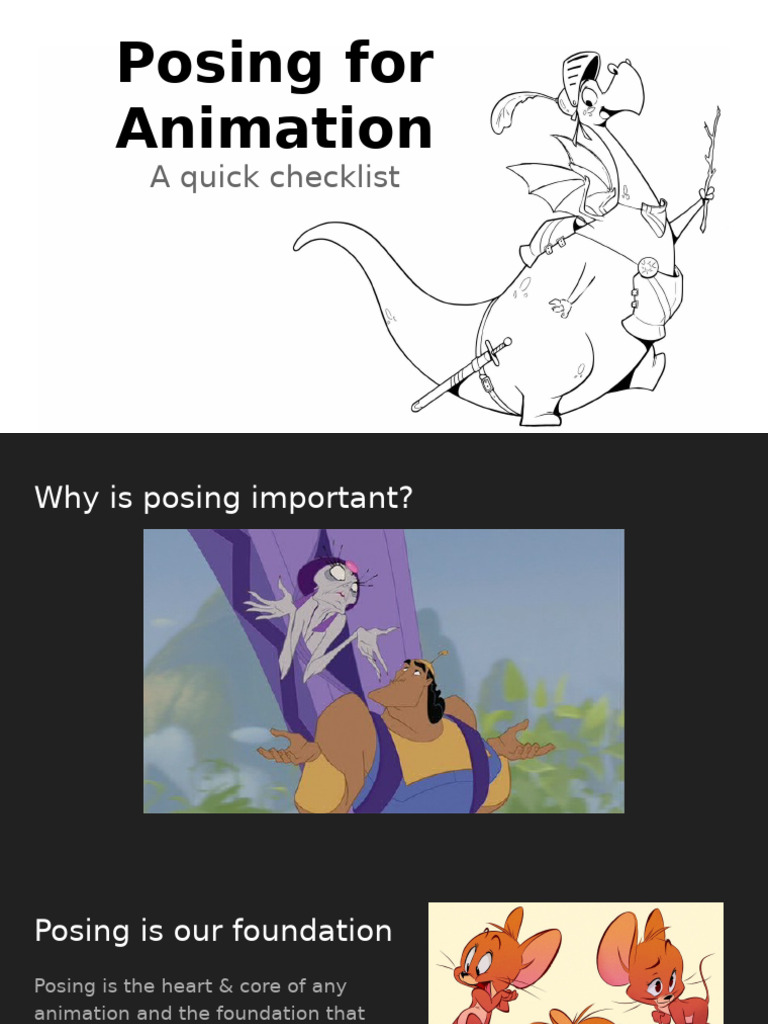 Essential Posing Techniques for Animation | PDF | Animation