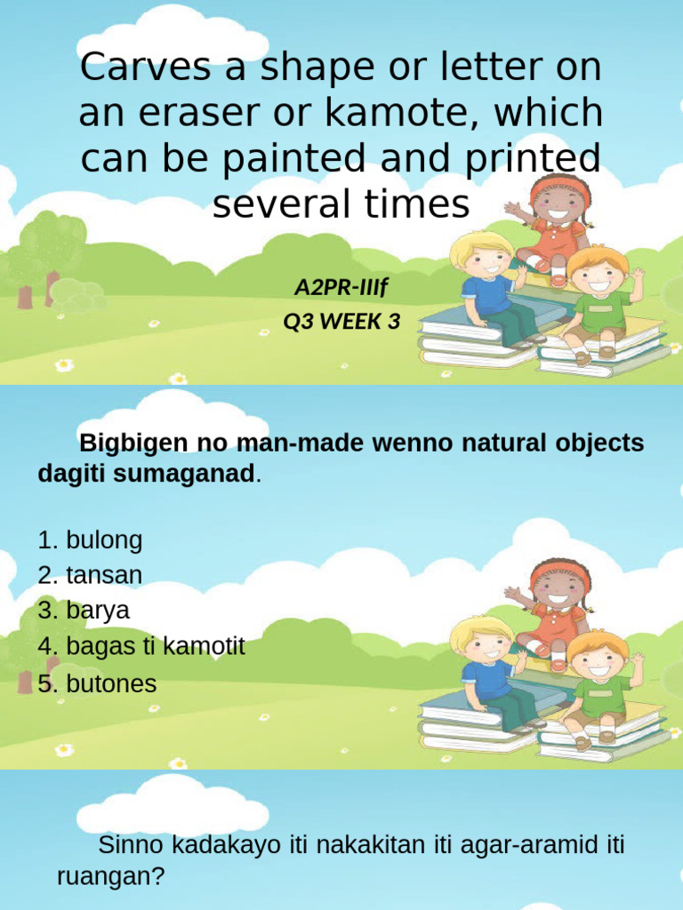 ARTS2 Q3 W3 PPT | PDF