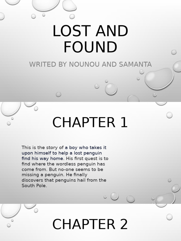 Lost and Found | PDF