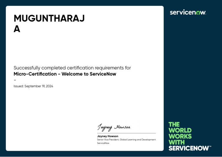Welcome to ServiceNow Certification | PDF