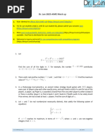 2025 Aime I | PDF | Elementary Mathematics | Geometry