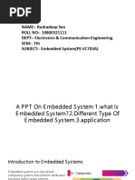 Embedded System and General Computing System | PDF | Embedded System | Internet Of Things