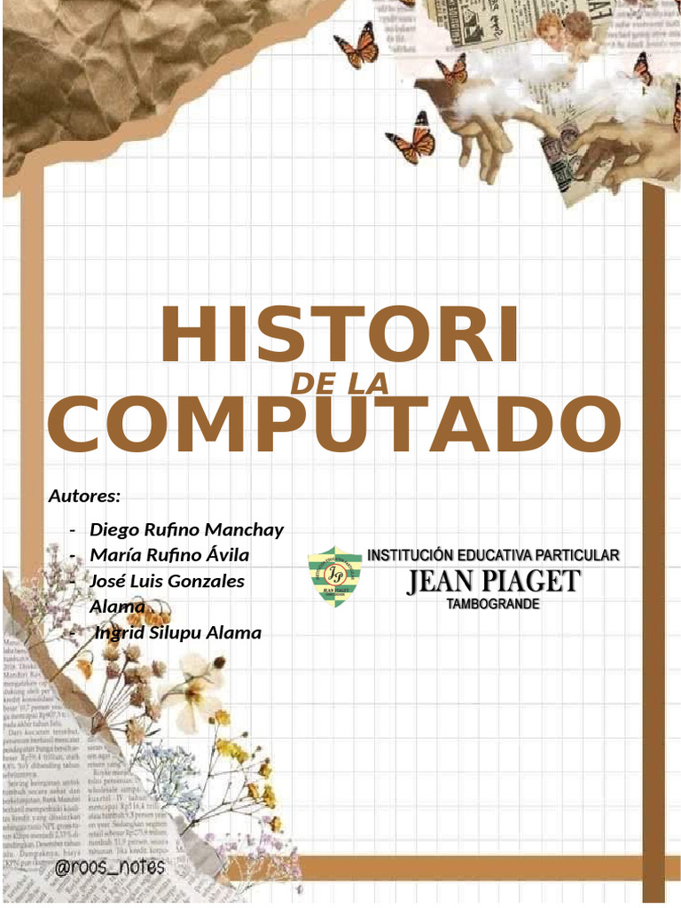 Historia de La Computadora 2 | PDF | Ciencias de la Computación | Informática