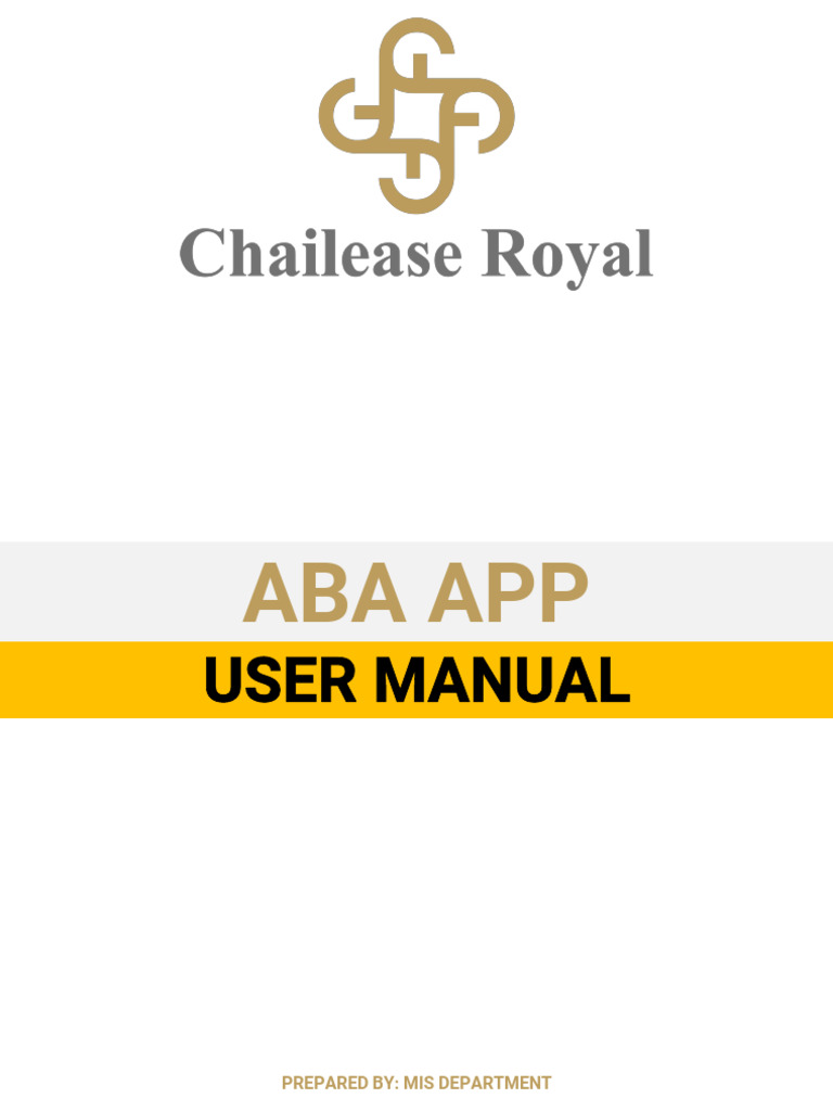 ABA-User Manual | PDF
