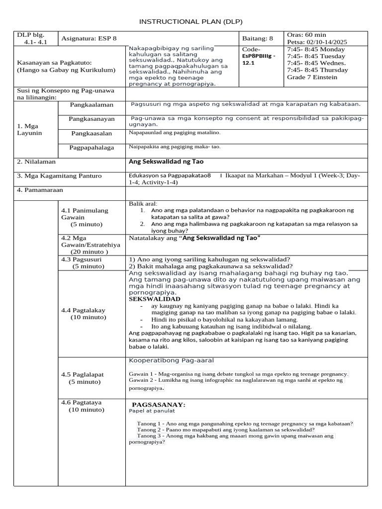 Dlp-Esp 8 - Week 3 | PDF