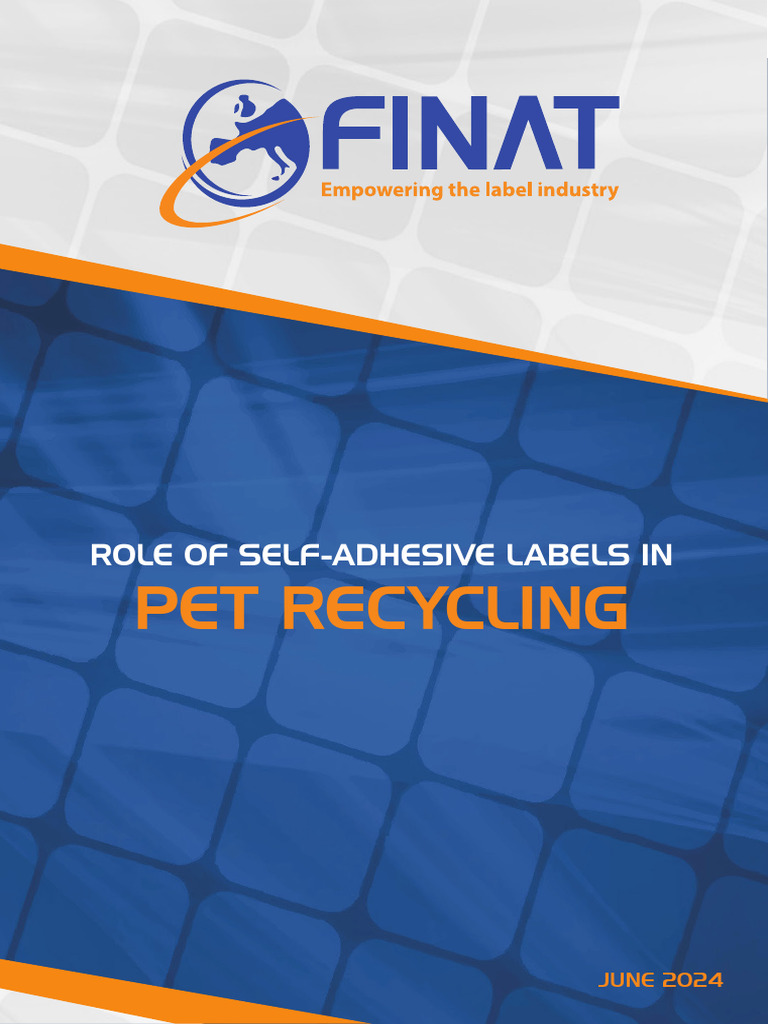 Self-Adhesive Labels for PET Recycling | PDF | Recycling | Brand