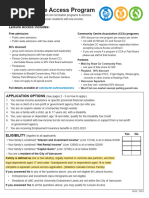 Surrey Leisure Access Program Form | PDF