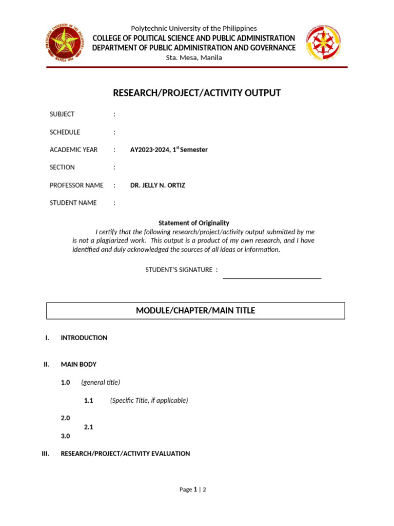 WRITTEN-OUTPUT-FORMAT_PUP | PDF