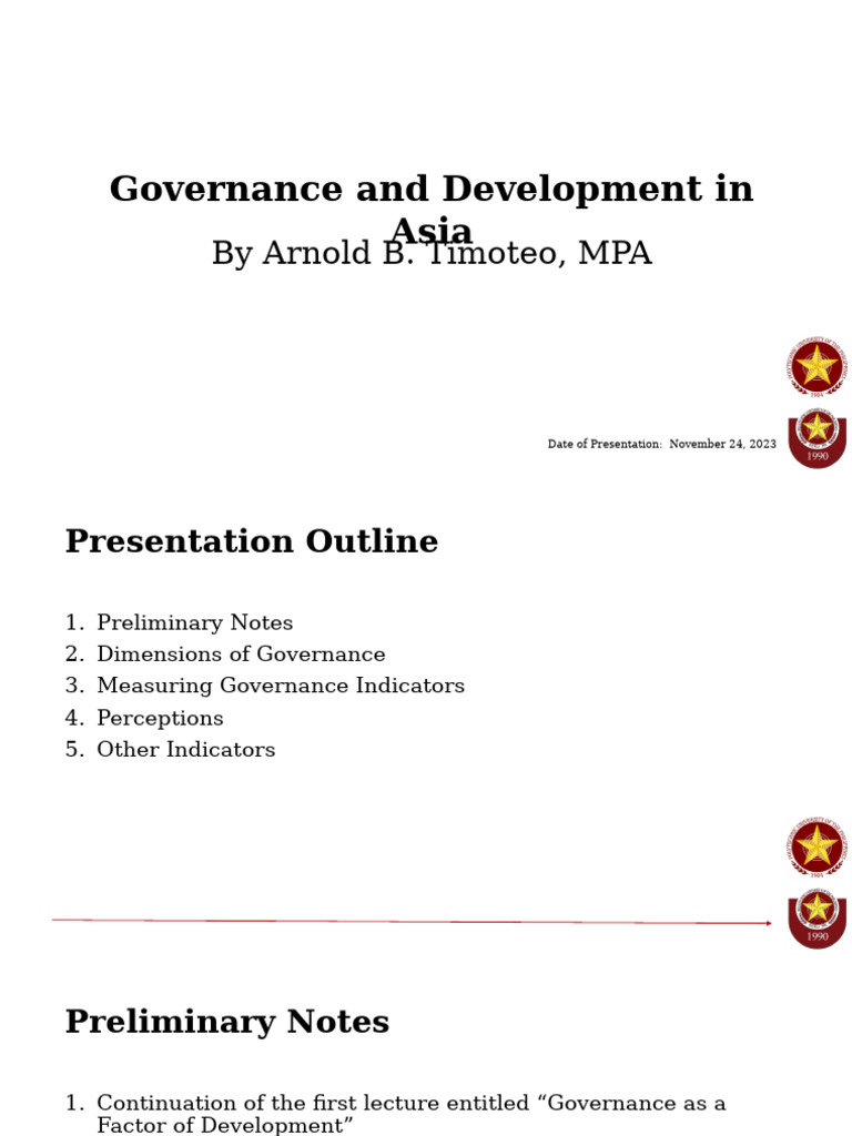 Governance and Development in Asia v01 r01 11242023 1439 | PDF