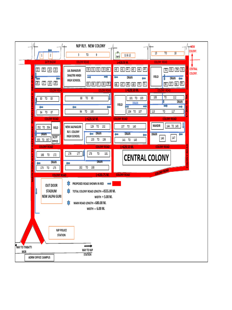 Colony Road Design Specifications | PDF