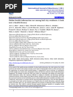 eHealth Literacy Scale (eHEALS) Evaluation | PDF | Self-Improvement ...