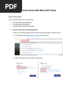 A Step-by-Step Guide On How To Use Microsoft Teams | PDF