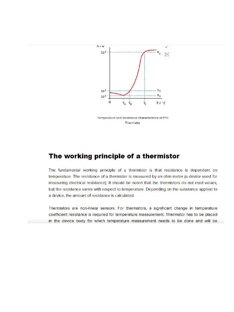 Thermistor | PDF