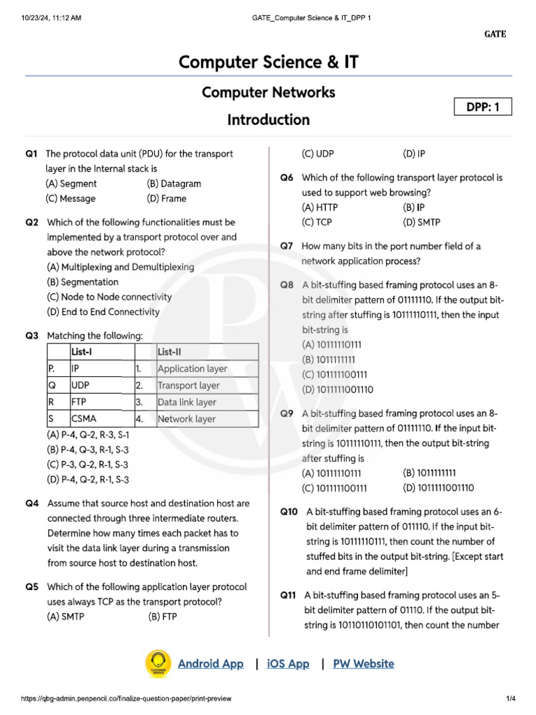 Introduction - DPP 01 | PDF