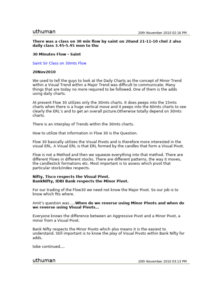 30 Min Flow - Saint | PDF