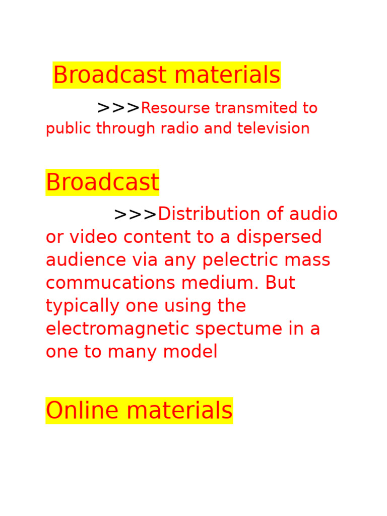 Printing Materials | PDF