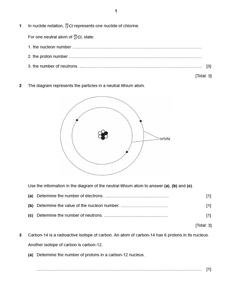 Nuclear Physics Revision | PDF | Atoms | Atomic Nucleus