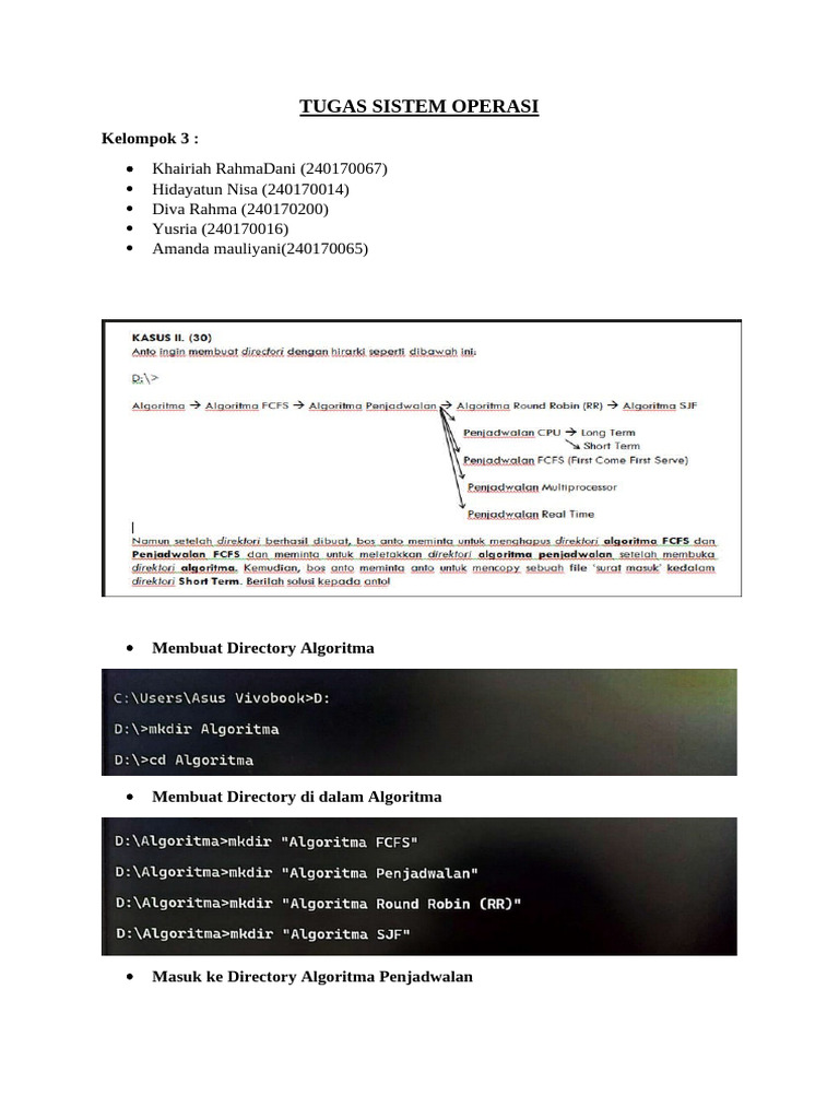 TUGAS SISTEM OPERASI | PDF