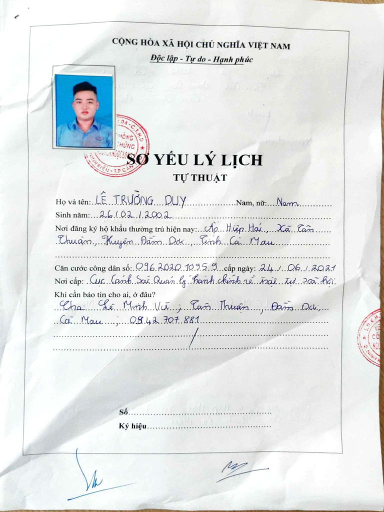 Le Truong Duy - Syll | PDF