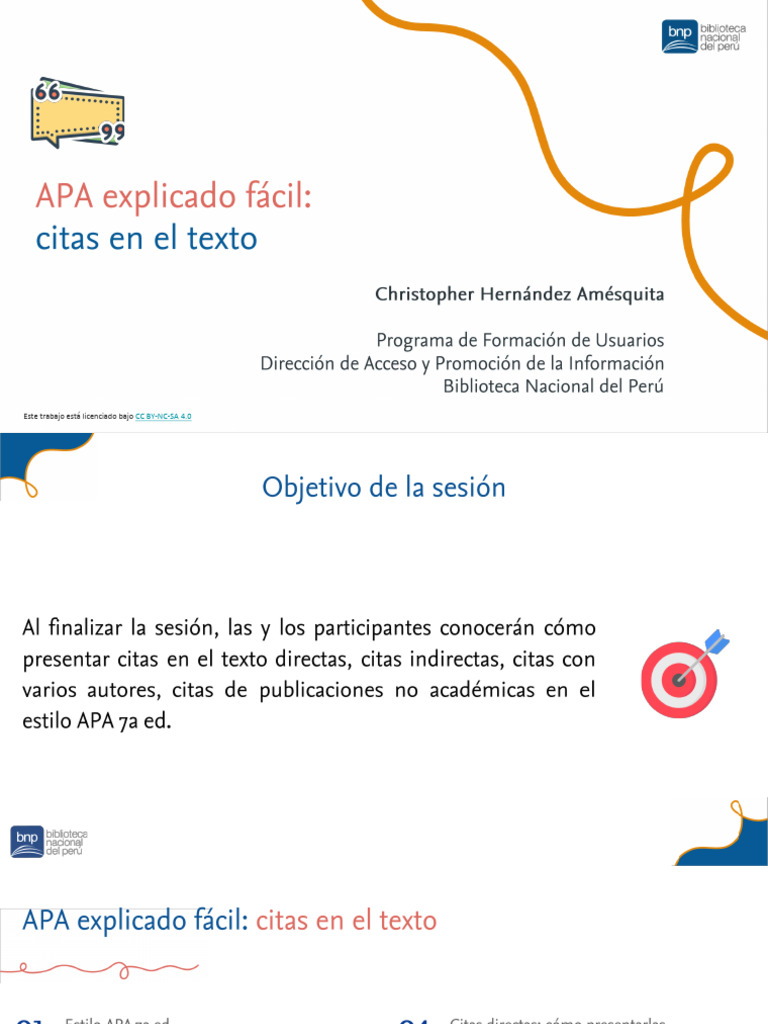 Taller 27 - APA Explicado Fácil - Citas en El Texto | PDF