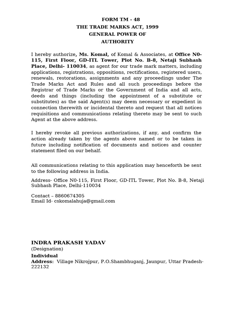 POA | PDF