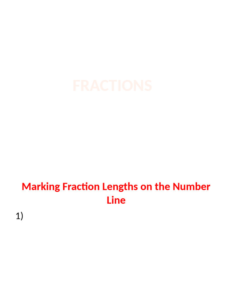 Fractions Notes | PDF