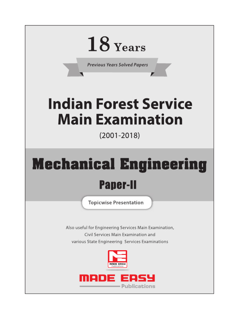 ME IFS Mains Paper II Sample | PDF